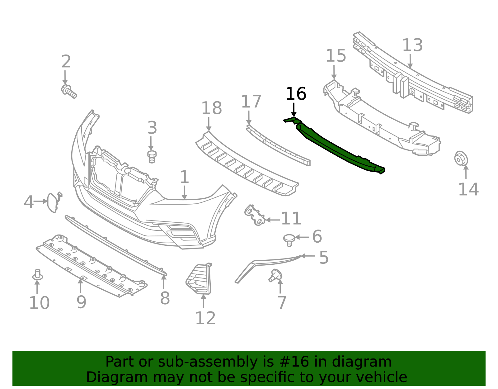2021-2024 Nissan Kicks Absorber 62090-5R05A | Nissan Parts OEM