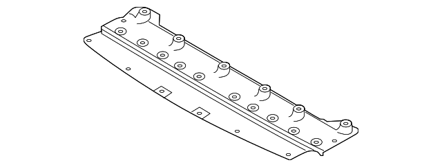 2018-2024 Nissan Kicks Lower Deflector 62660-5RB0A | Nissan Parts Store