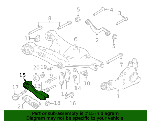 2020-2023 Land Rover Lateral Arm LR174238 | Land Rover OEM Parts Online