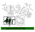 CK4Z-2001-B - Brake Pads Front - 2015-2023 Ford | Ford OEM Parts Outlet