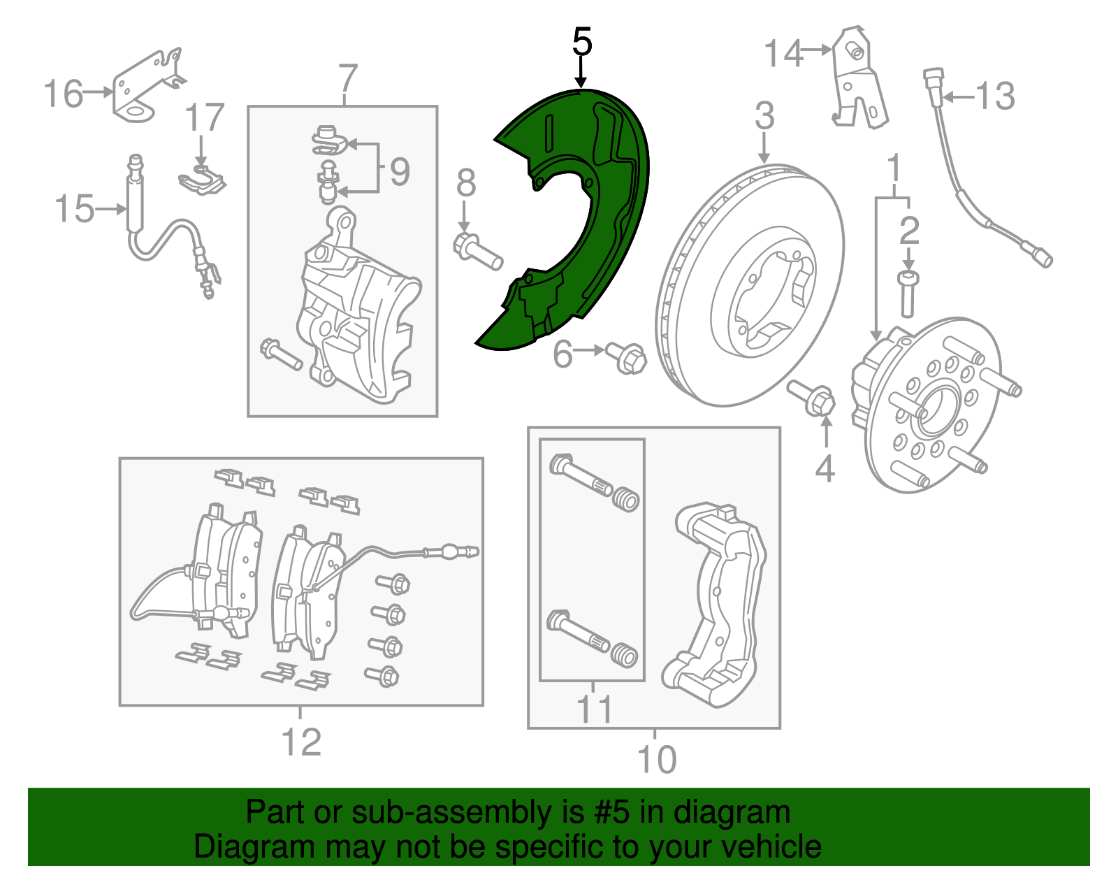 Genuine OEM Ford Part - Splash Shield KK3Z-2K005-C | Genuine OEM Ford ...