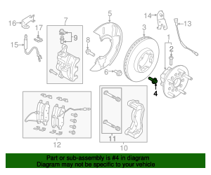 W717146-S439 - Rotor Bolt 2015-2024 Ford | Online Ford Parts Catalog