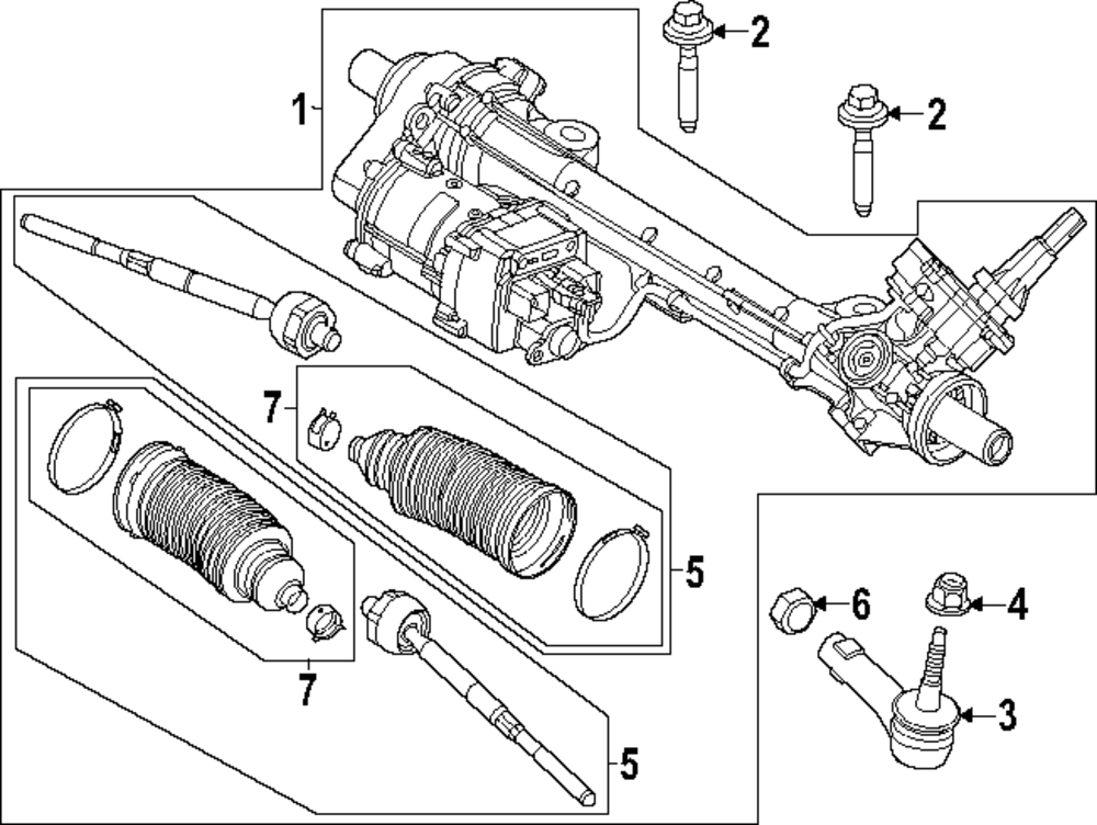 OEM End Spindle Rod Connecting PR3Z-3A130-B | Waldorf Ford Parts