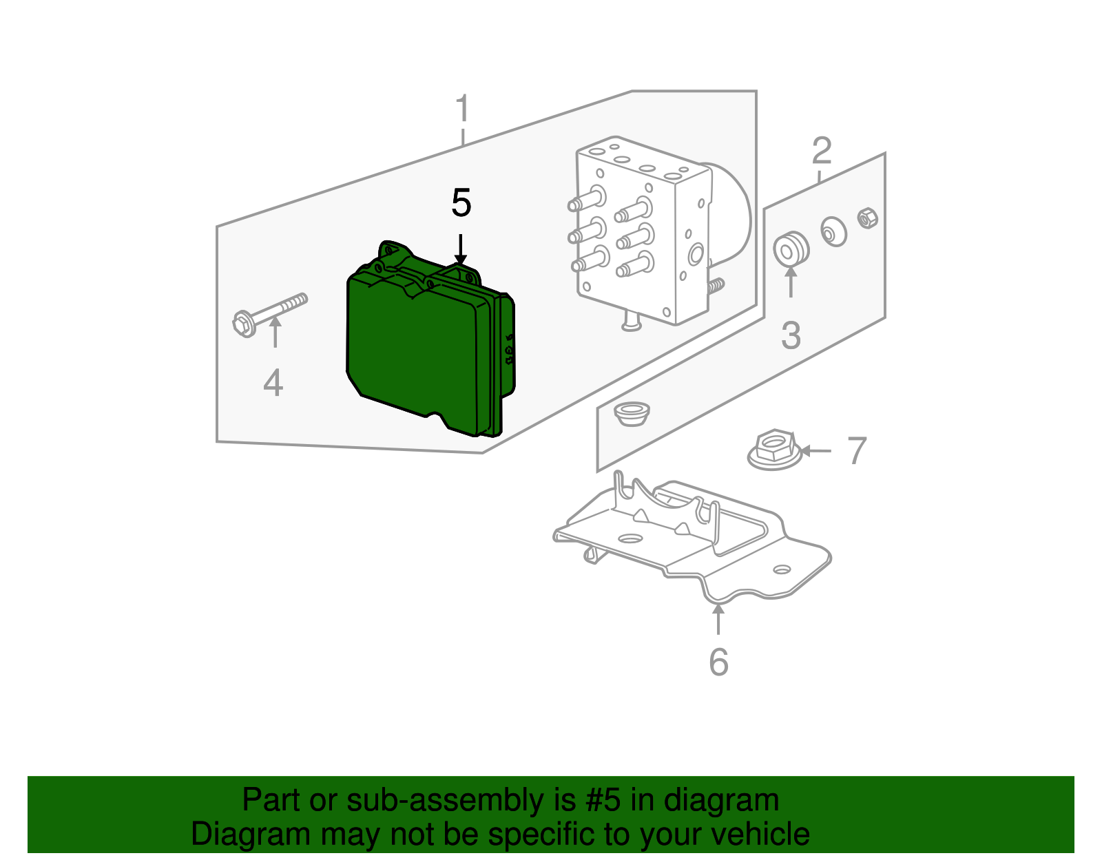 20761339 - Electronic Brake and Traction Control Module 2012-2017 GM ...