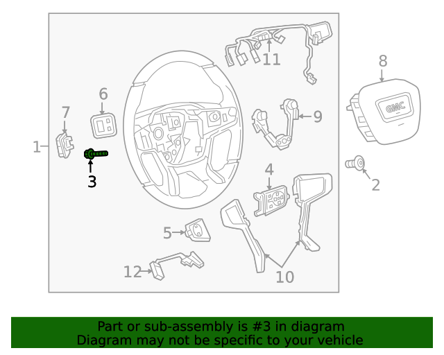 2017-2022 GM Multi-Purpose Bolt 11547224 GM | GMPartsDirect.com