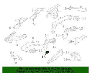 2118300272 - In-Car Sensor 2003-2024 Mercedes-Benz | AutoNationParts.com