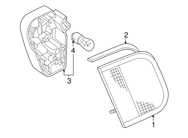 63216920705 - 2004-2006 BMW Tail Lamp Assembly (63-21-6-920-705) | BMW ...