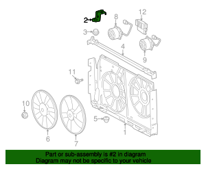 2006-2014 Toyota RAV4 Upper Support 16533-28030 | Ourisman Toyota Parts