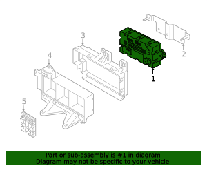 2014-2023 Jaguar Fuse Box C2D23644 | OEM Parts Online