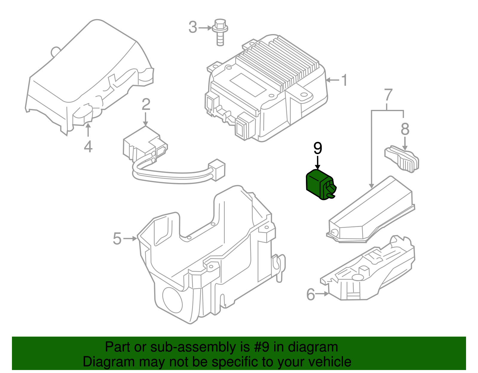 B110-67-730 - Horn Relay 2000-2015 Mazda | AutoNation Parts