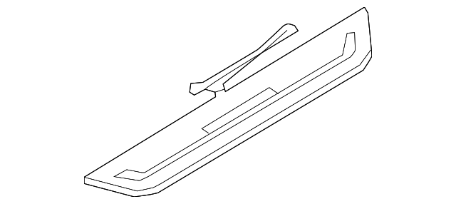 Genuine OEM BMW Scuff Plate Part# 51478077785 Fits 2020-2023 BMW M850i ...