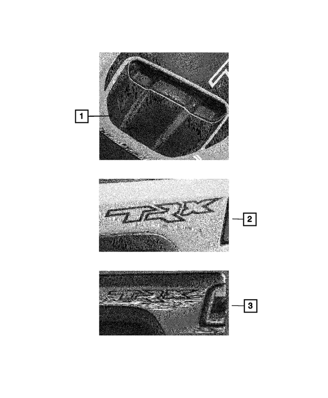 2023-2024 Ram 1500 Body Side Graphic Kit 68651768AA | Mopar eStore