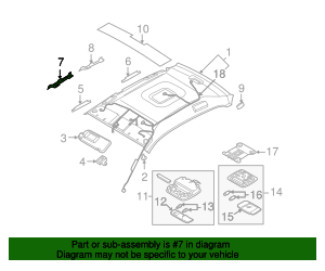 85332-3F100 - Front Bracket 2004-2009 Kia Amanti | Kia.Parts Store