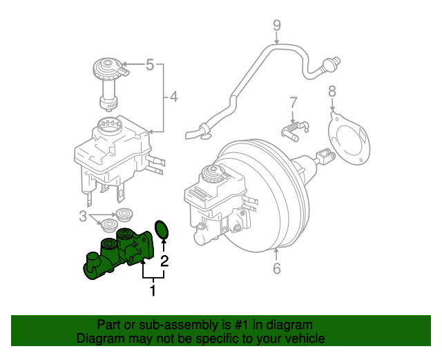 34336785926 - 2002-2008 BMW Master Cylinder (34-33-6-785-926) | BMW of ...