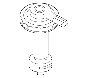 34326756226 - 2000-2008 BMW Reservoir Cap (34-32-6-756-226) | BMW of ...