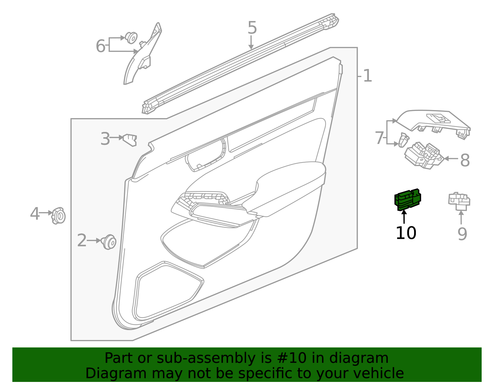 35800-T20-A01 - 2022-2025 Honda Civic - Trunk Switch | Genuine Honda Parts