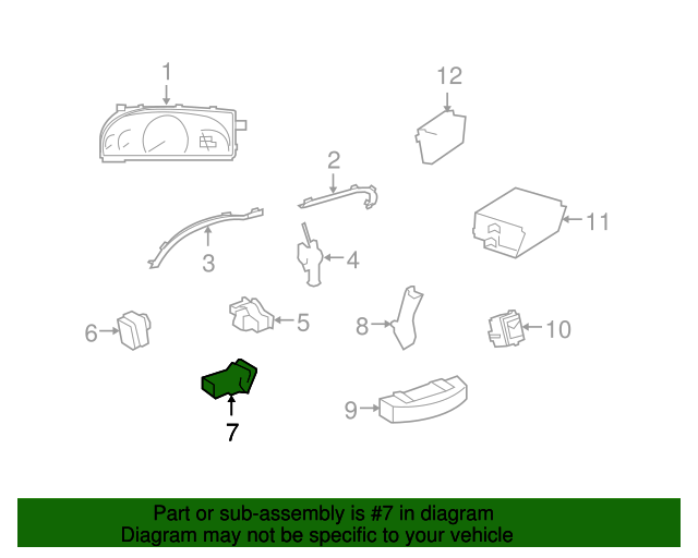 221-540-14-45 - Switch 2007-2021 Mercedes-Benz | Mercedes-Benz USA Parts