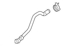Genuine BMW 17-12-7-627-102 | Radiator Coolant Hose | FREE Shipping on ...