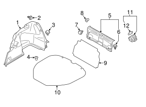 7646a265 - Floor Cover 2017-2024 Mitsubishi Mirage G4 | Mitsubishi ...