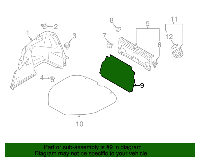 2017 Mitsubishi Mirage G4 Separator 7240A213 | Mitsubishi Parts ...