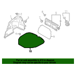 2017-2023 Mitsubishi Mirage G4 Floor Cover 7646A265 | Factory ...