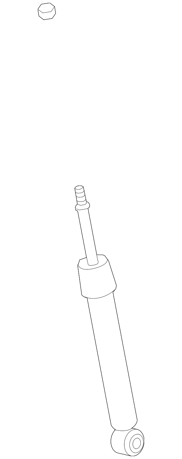 2019-2022 Toyota Avalon Shock Absorber 48540-29375 | Toyota Parts Center