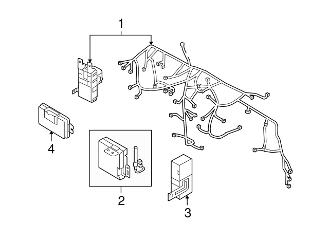 2010-2013 Hyundai Santa Fe Body Control Module 95400-0W150 | OEM Parts ...