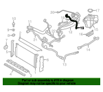 17128623572 - 2017-2021 BMW Coolant Hose (17-12-8-623-572) | BMW of ...