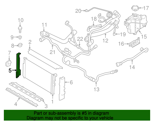 Genuine BMW 17-11-9-487-033 | Side Mount | FREE Shipping on Most Orders ...
