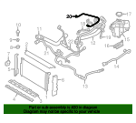 2017-2021 BMW Coolant Hose 17129845173 | OEM Parts Online
