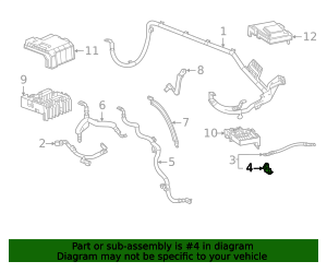 2020-2022 GM Battery Cable Post Terminal 84335255 | GM Parts Center