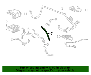 2020-2023 GM Battery Positive and Negative Cable Strap 84703166 ...