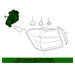 Genuine BMW 63-21-7-313-043 | Socket Panel | FREE Shipping on Most ...