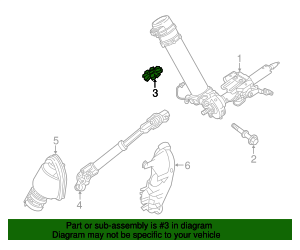 45254-28040 - Damper, Electric Power Steering Motor Shaft 2012-2025 ...