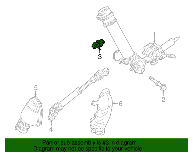 45254-28040 - Damper, Electric Power Steering Motor Shaft - 2012-2023 ...