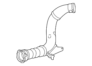 13718616212 - 2016-2019 BMW Air Outlet Tube (13-71-8-616-212) | BMW of ...