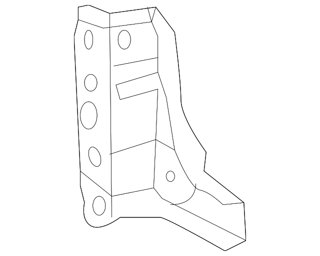 2011-2017 Lexus CT200h Front Extension 53813-47020 | Discount Parts Monster