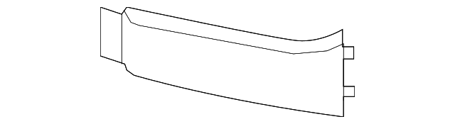 53932-0C904 - Fender Extension Panel (Left, Front) - 2018-2022 Toyota ...