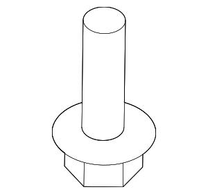 90159-60440 - Floor Pan Splash Shield Screw - 2007-2022 Toyota | OEM ...