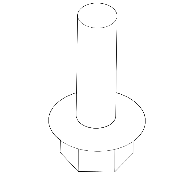 90159-60440 - Floor Pan Splash Shield Screw - 2007-2022 Toyota | OEM ...