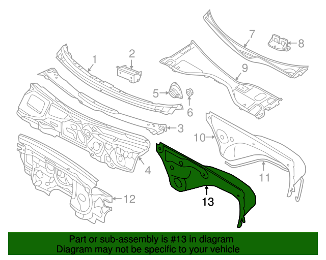 4G0-804-165-E - Heat Shield 2016-2018 Audi | Audi OEM Parts