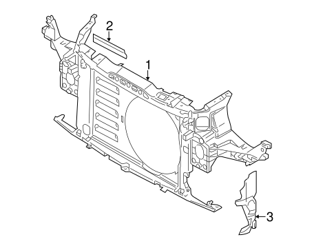 Radiator Support for 2011 Mini Cooper | Mini Parts Direct