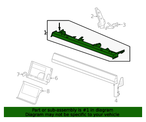 2020-2023 Chevrolet Corvette Body Lock Pillar Reinforcement 84748122 ...