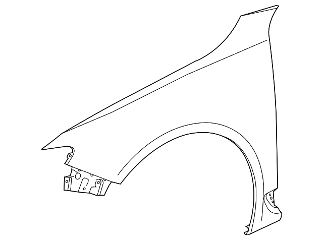 Genuine Fender for 2010-2011 Saab 9-5 | Part# 13365617 | Over 30% Off ...