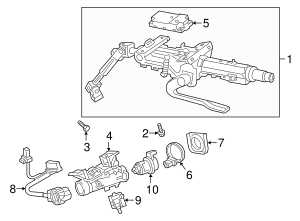 2015-2023 Volkswagen Ignition Switch 5Q0-905-849-C | VW Direct Parts
