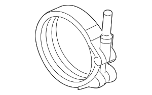 Genuine OEM Ford Part - Pipe Clamp BC3Z-8287-B | Genuine OEM Ford Parts ...