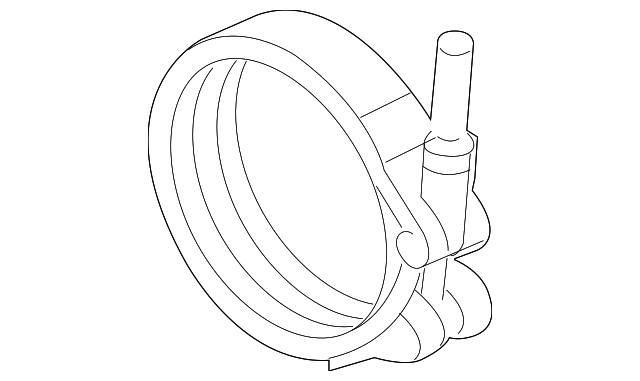 BC3Z-8287-B - Pipe Clamp 2011-2014 Ford | AutoNationParts.com
