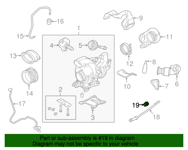 2011-2014 Ford OEM NEW 2011-2014 Ford F250 F350 Water Pipe Oil Tube ...