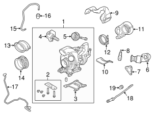 2011-2016 Ford F-350 Super Duty Turbocharger BC3Z-6K682-B | TascaParts.com