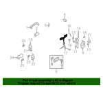 Ford 8A8Z-7426685-A - Reinforcement - 2009-2019 Ford Flex | OEM Ford Part